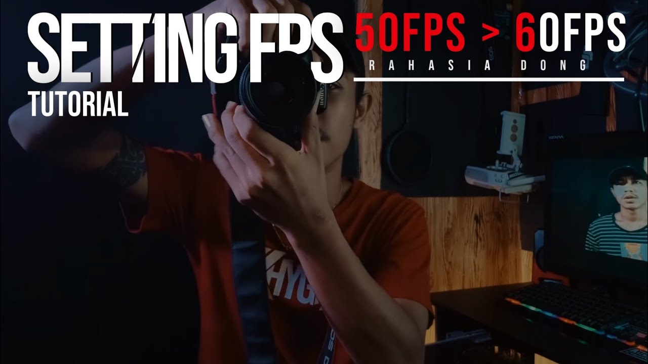 Cara Setting FPS Canon | 50 FPS Jadi 60FPS😮 - YouTube