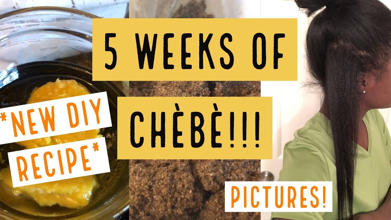 FIVE WEEKS OF AFRICAN CHEBE POWDER | NEW RECIPE - YouTube