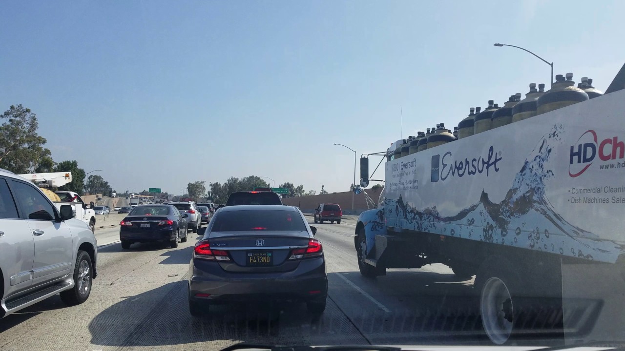 I-605 Freeway in Southern California - YouTube