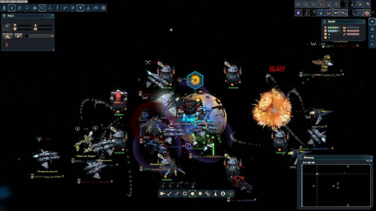DarkOrbit - Base Fight - YouTube