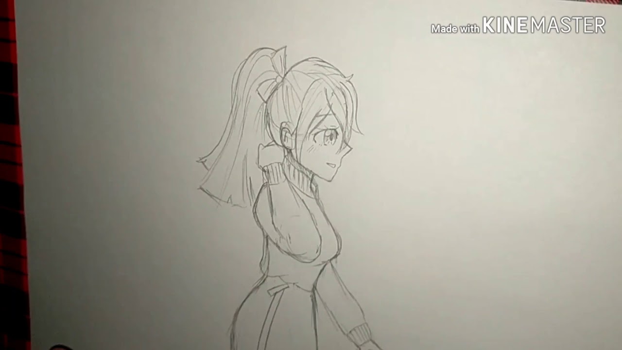 Drawing Hanabi MLBB || my ver. - YouTube