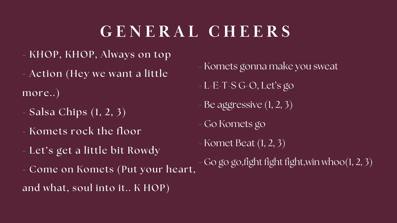 2024-2025 Basketball General Cheers - YouTube