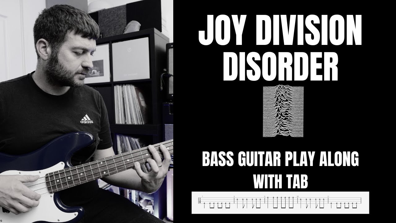 Joy Division - Disorder - Bass Guitar Cover - With TAB - YouTube