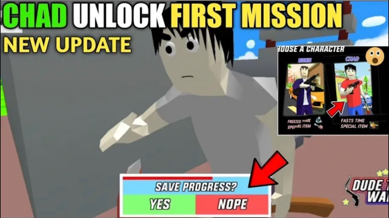 FINALLY CHAD UNLOCKED IN DUDE THEFT WARS🔥 - YouTube
