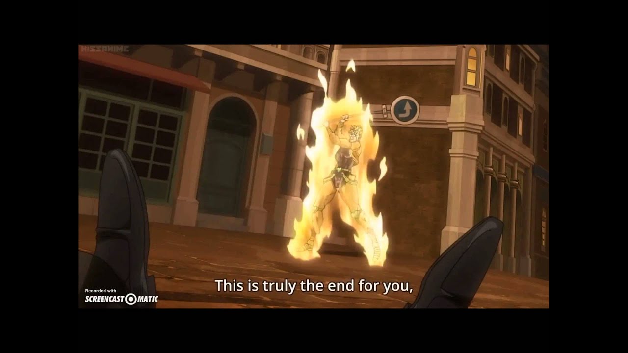 Jotaro Kujo vs. Dio Brando - Jojo's Bizarre Adventure AMV - YouTube