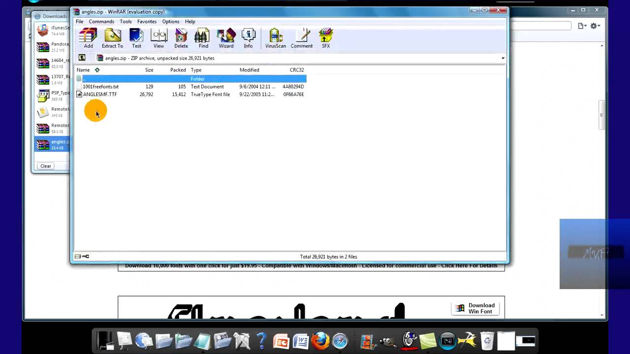 How to get free fonts for Gimp, Windows Movie Maker, Adobe Photoshop ...