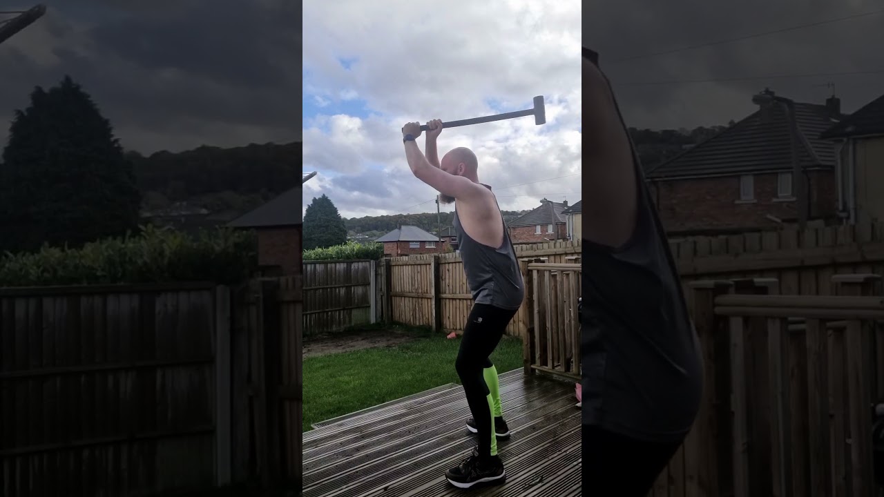 Total Body Warm Up Exercise - Barbarian Hack Squat #shorts - YouTube