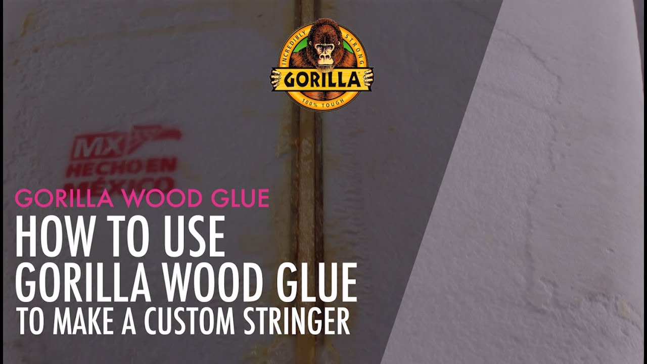 Do It Yourself ⚡️ Gorilla Wood Glue ⚡️ Make a custom stringer - YouTube