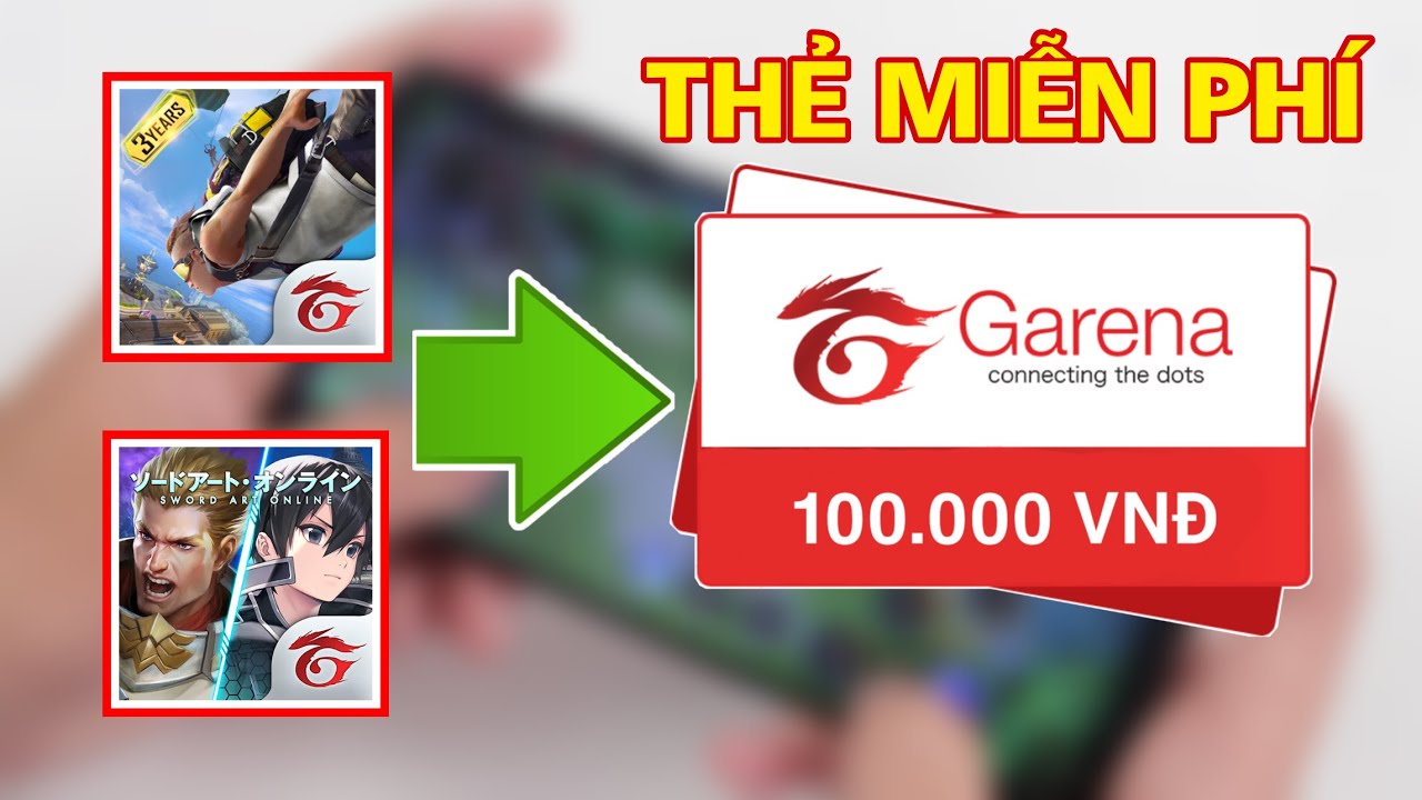 Cách kiếm thẻ Garena free cực đơn giản | Thẻ cào miễn phí - YouTube