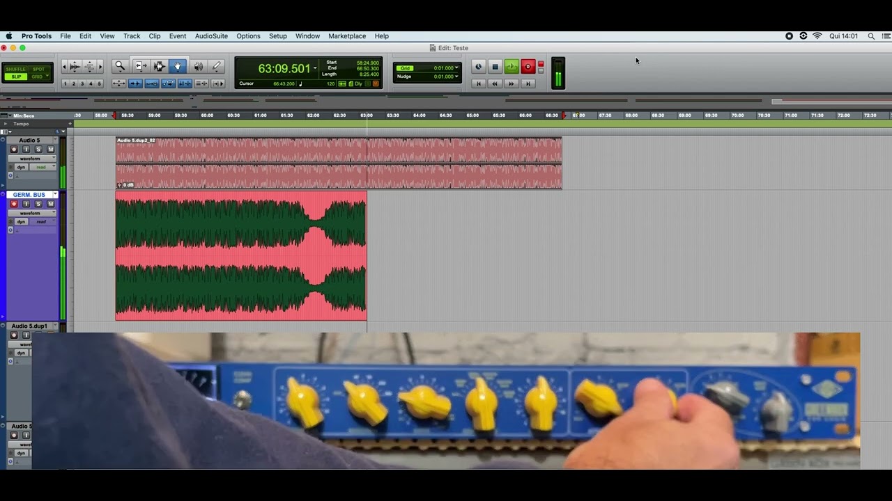 Mix Bus - Germanium Bus Comp Greenbox - YouTube