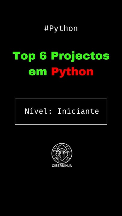 6 Projetos em Python 🐍 pra Iniciantes! - YouTube