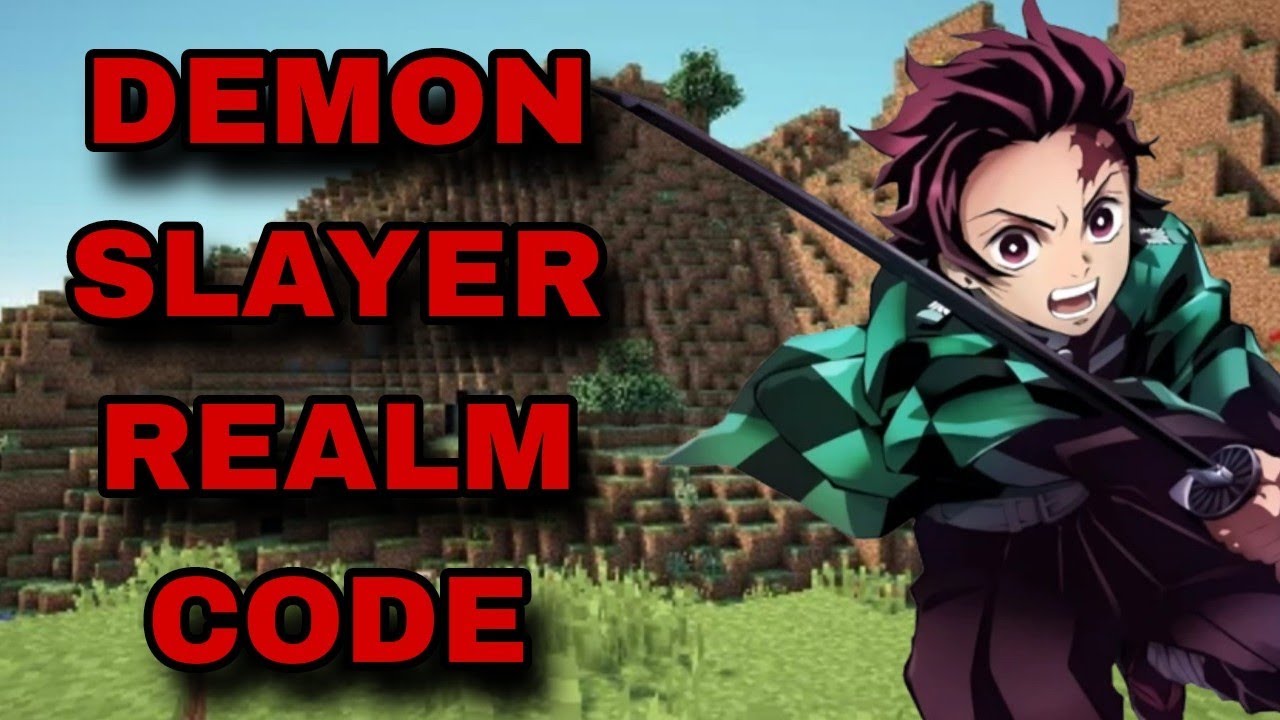 *NEW* BEST DEMON SLAYER REALM CODE FOR MINECRAFT BEDROCK EDITION! - YouTube