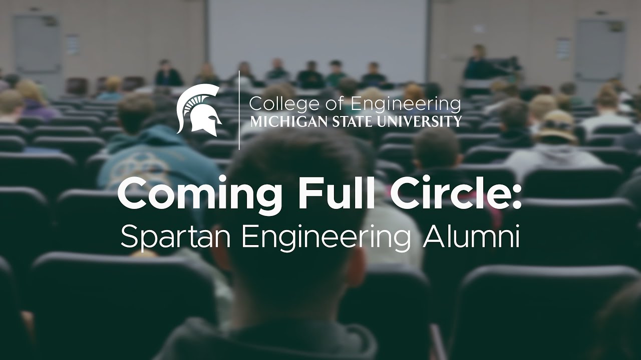 Coming Full Circle: Spartan Engineering Alumni - YouTube