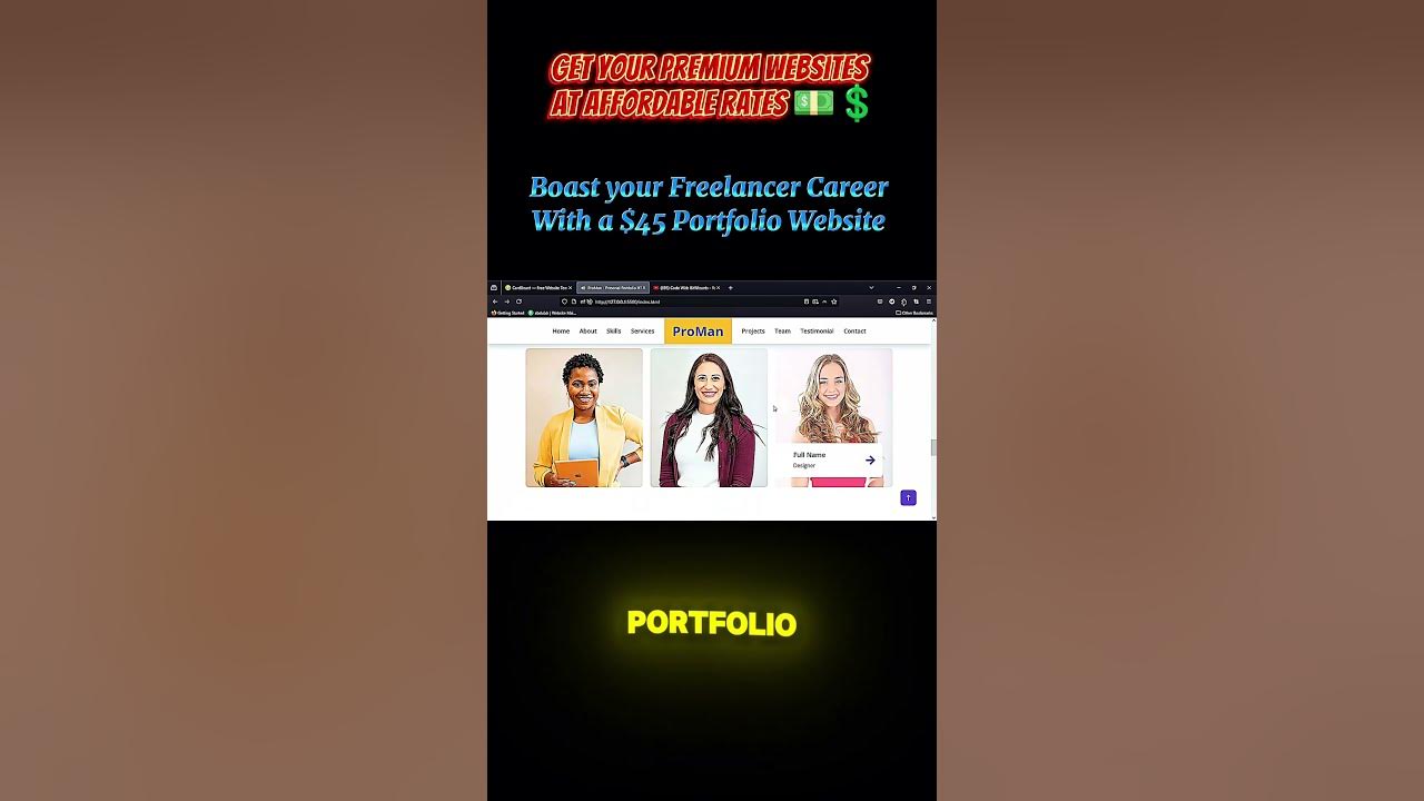 Build a Freelance Portfolio Website for $45 in 2025 (Step-by-Step Tutorial) 🚀 | Land Clients ...