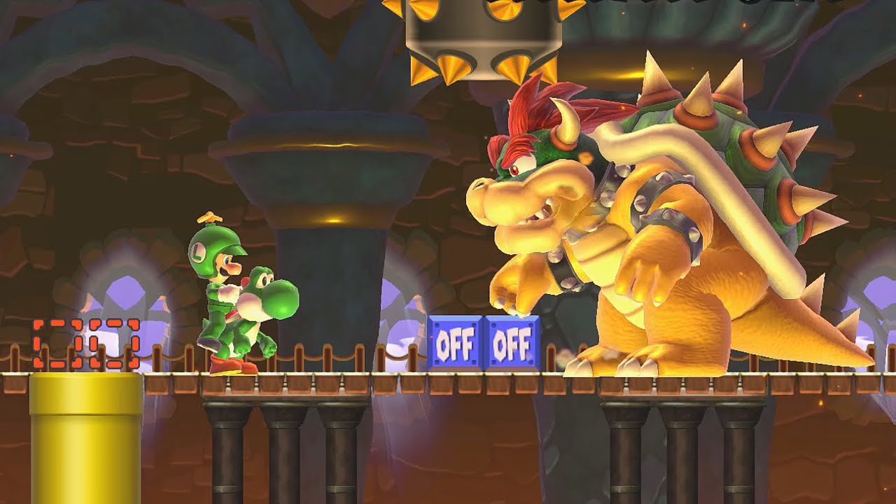 Let's play Mario Maker 2 Bowser hit Yoshi?! #17 - YouTube