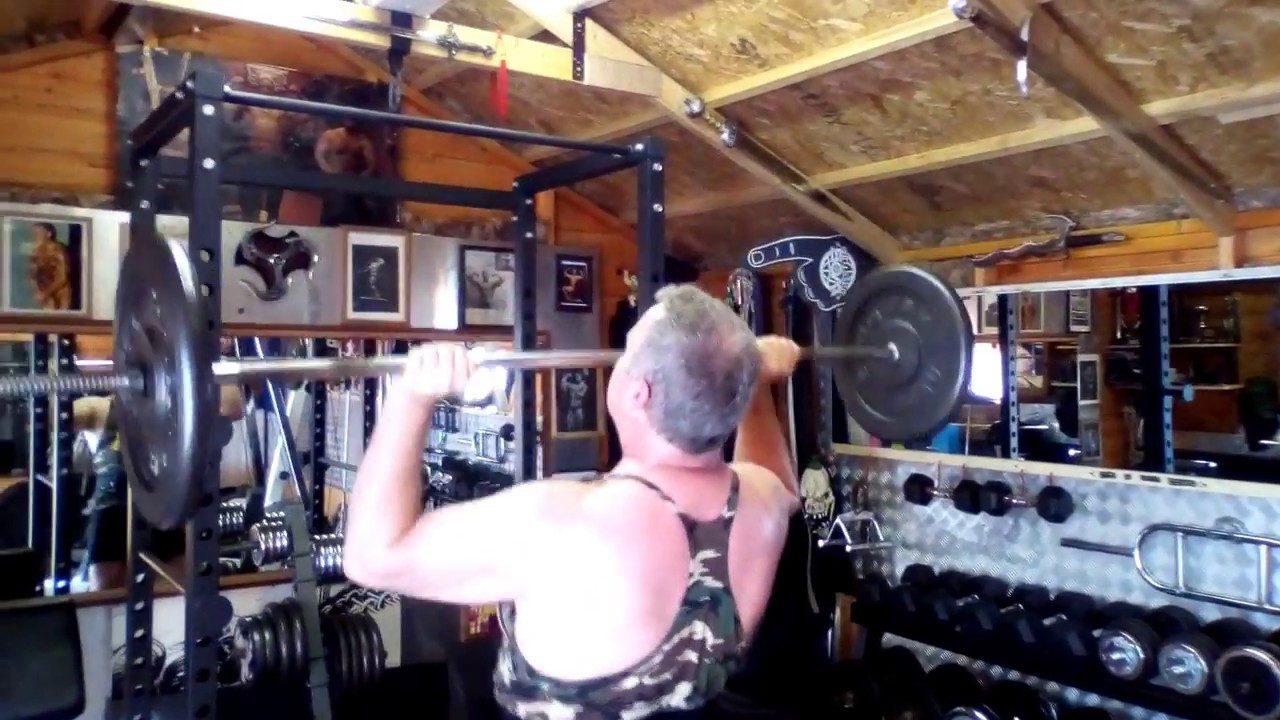 Partial shoulder press 7.6.18 - YouTube