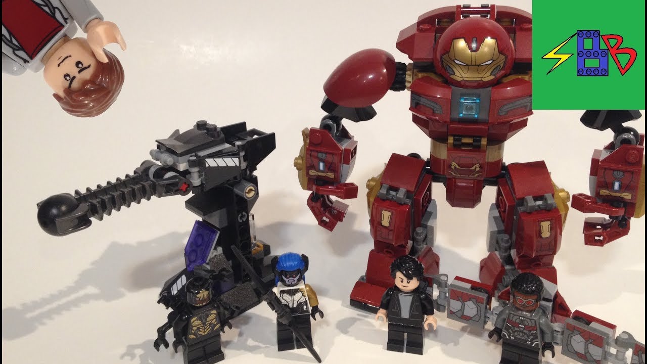 Lego 76104 Hulkbuster Smash-up Review and Comparison - YouTube