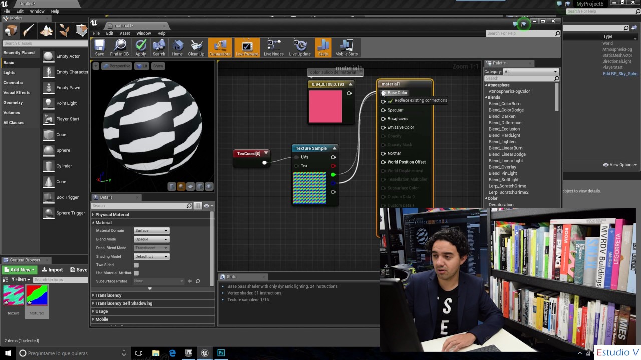 Textura RGB - Unreal Engine 2017 - YouTube