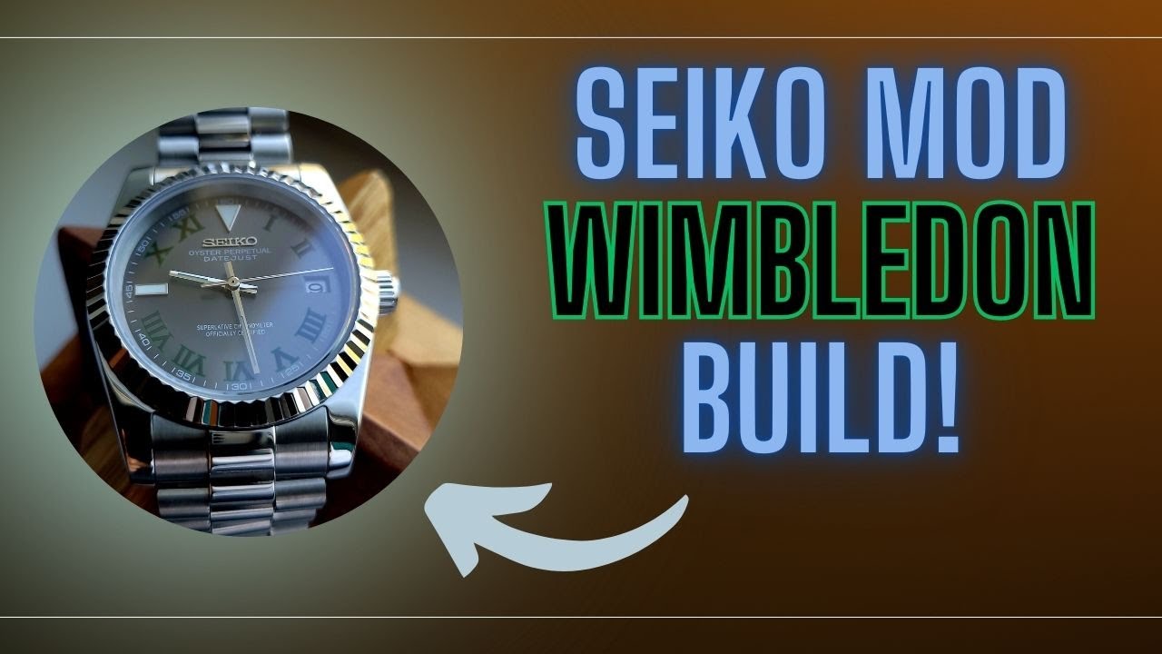 Wimbledon Edition Seiko Mod | Presidential Dayjust - YouTube