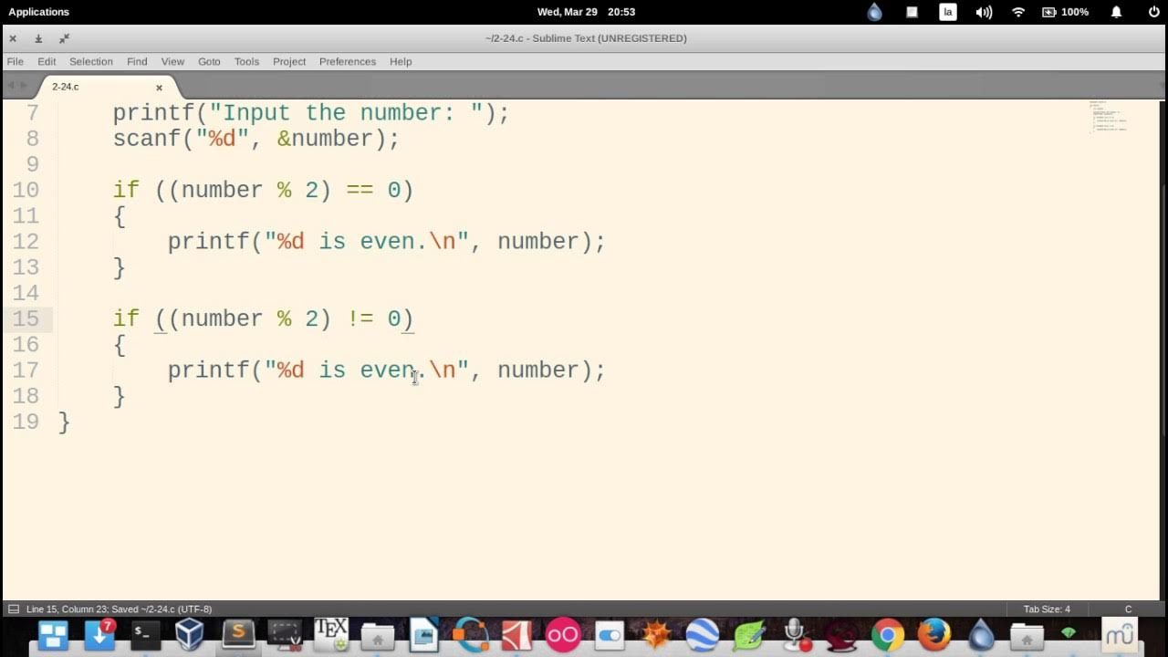 C How to Program (6th edition) - Deitel & Deitel, exercise 2.24 - YouTube
