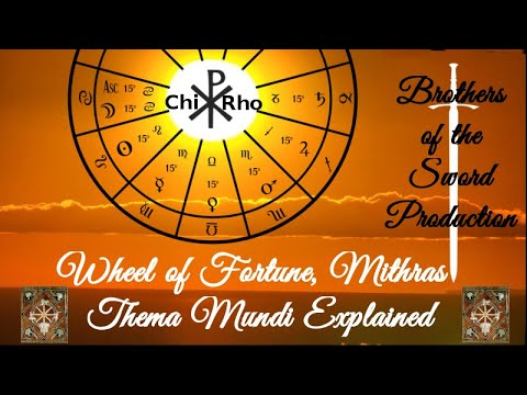 Chi-Rho, Wheel of Fortune, Mithras & Thema Mundi Explained - YouTube