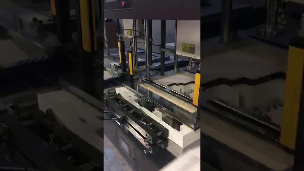CMCC MAKINA - CARTON BOX STRIPPING MACHINE TEST - YouTube