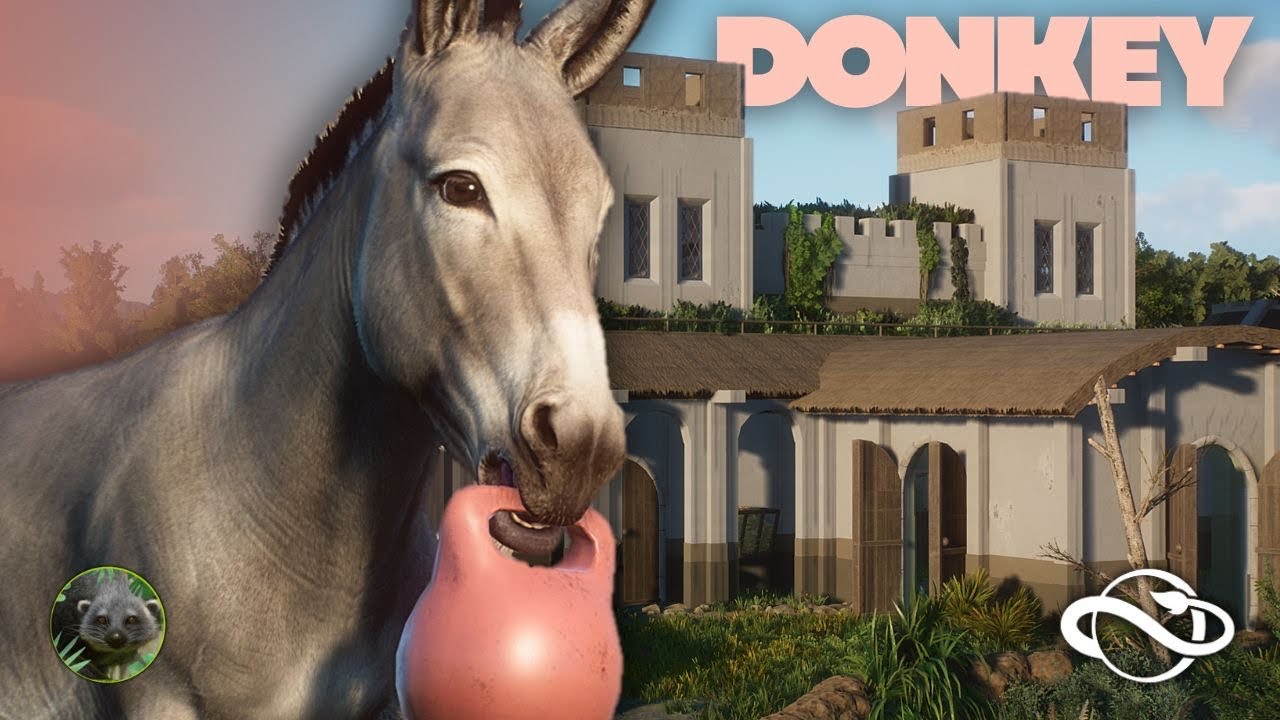 Building a Realistic SOMALI WILD ASS Enclosure in Oakwood Zoo! | Planet ...