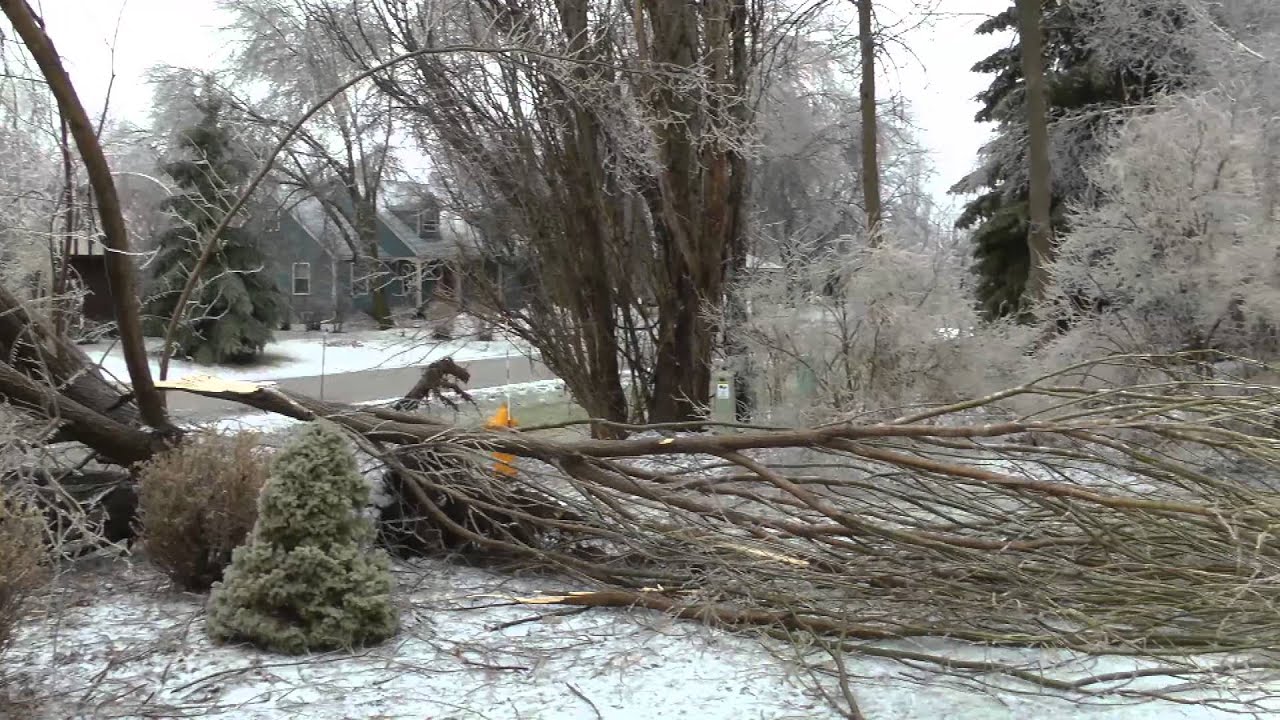 April 10, 2013 Appleton, WI Ice Storm HD - YouTube