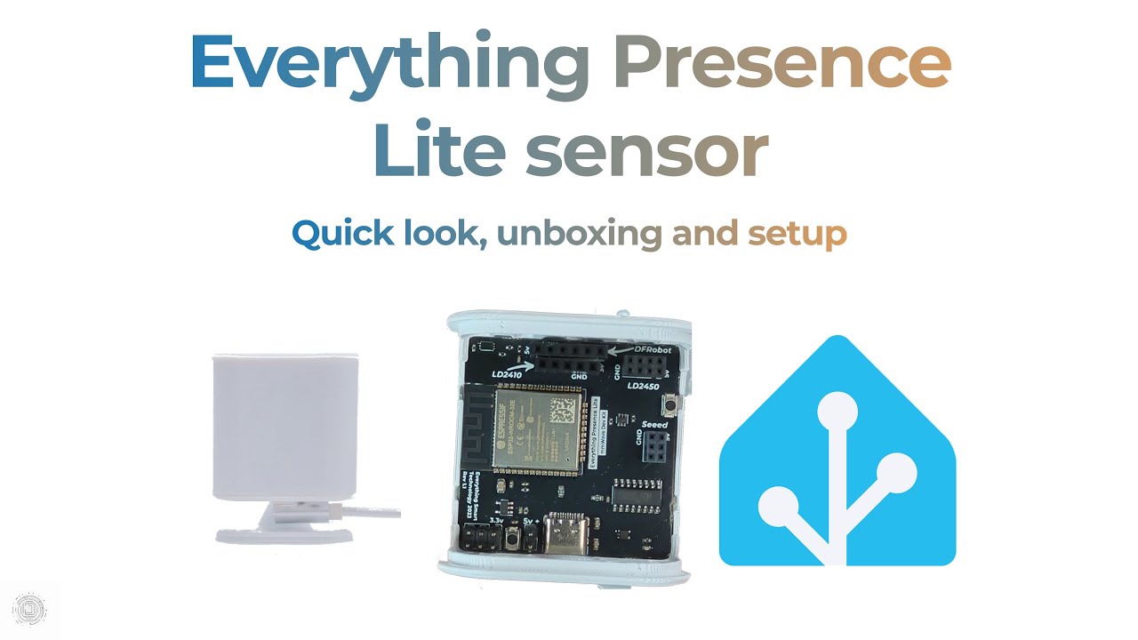 Everything Presence Lite sensor - Quick look, unboxing and setup - YouTube