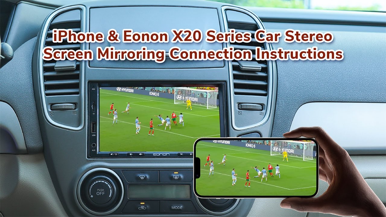 [iPhone & Eonon X20 Series Car Stereo] Screen Mirroring Connection ...