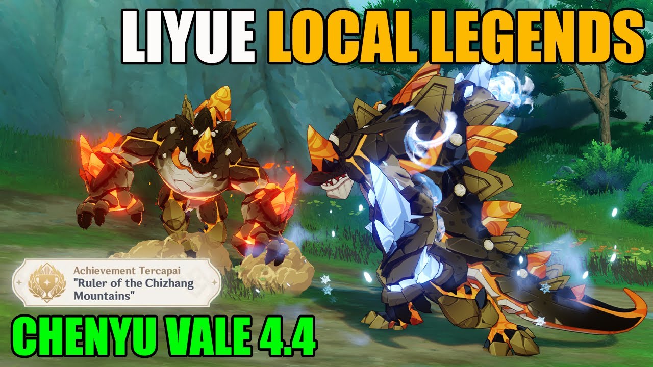 Local Liyue Legend Chenyu Vale 4.4 | Hidden Achievement ( Genshin ...