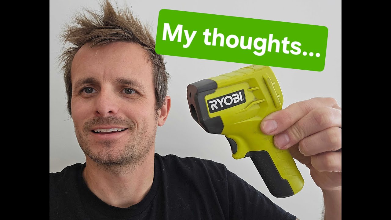 Ryobi IR002 Infrared Thermometer Review - YouTube