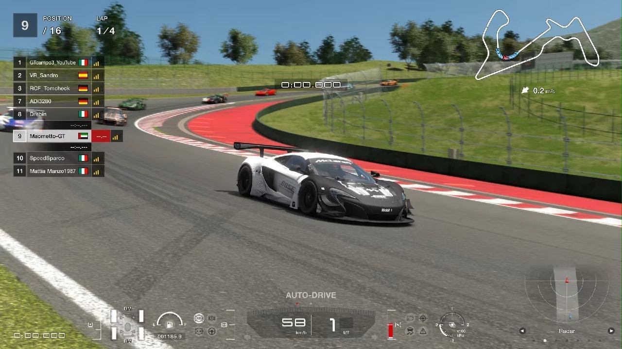 Gran Turismo 7 - Daily Race B - Maggiore Circuit Full Course - McLaren ...