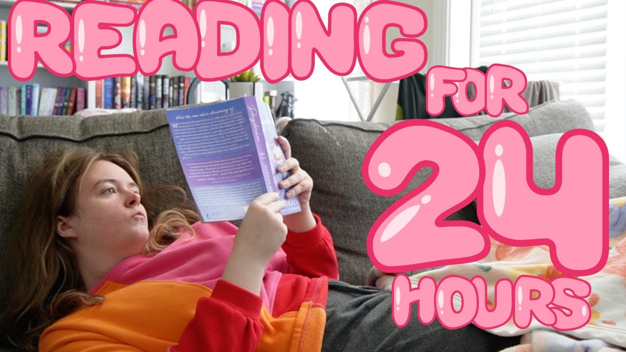 reading for 24 HOURS STRAIGHT *spoiler free reading vlog* 💤📖🫐how much ...