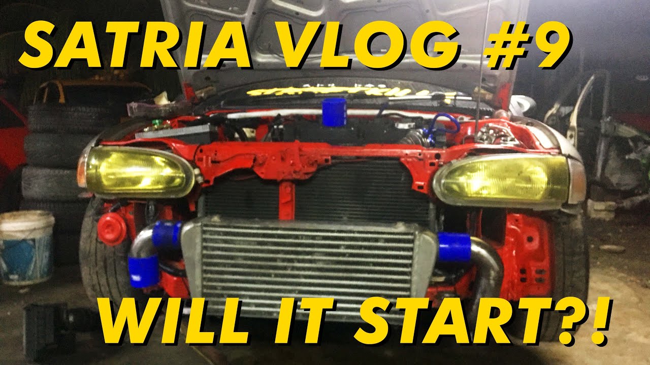 Proton Satria Vlog #9 | Mivec Turbo Build Part 5 - YouTube