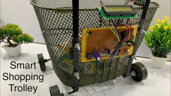 DIY Smart Auto Billing Shopping Trolley Using Arduino, 54% OFF