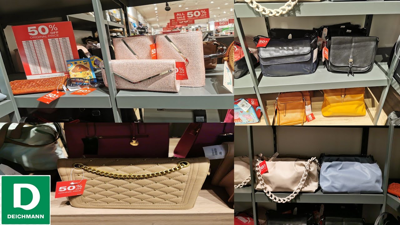 DEICHMANN WOMEN'S BAGS SALE +NEW COLLECTION - YouTube