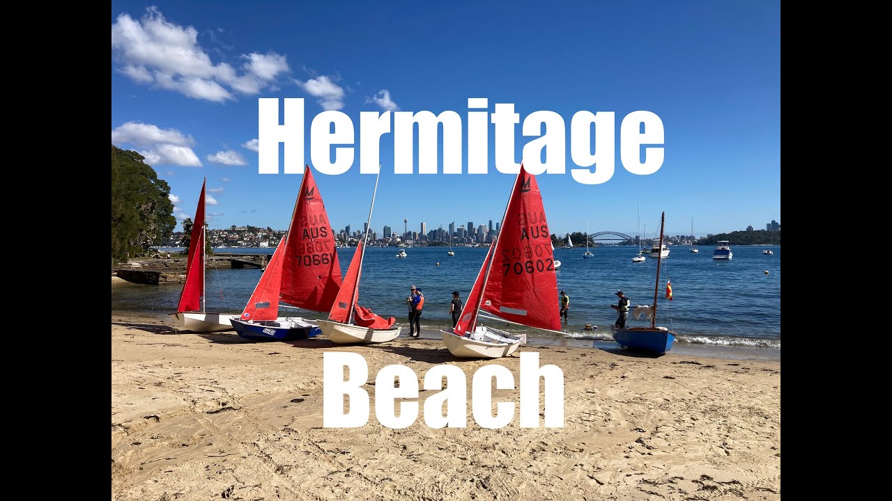 Light Wind Cruise to Hermitage beach - YouTube