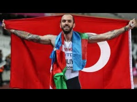 İİŞTE RAMİL GULİYEV'İN TÜRKİYE TARİHİNE GEÇEN İLK ALTIN MADALYASI.....