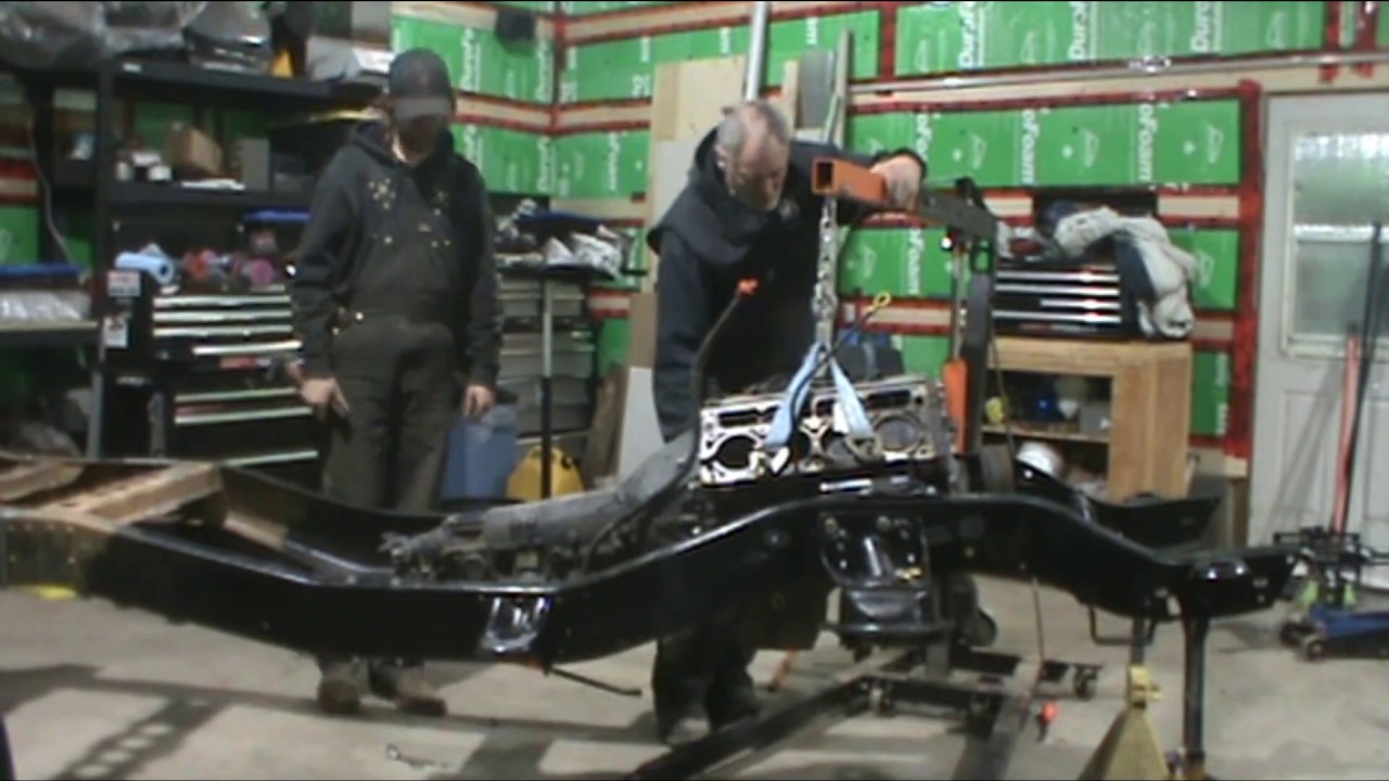 C10 Drag Build EP4 Finally Got the LS in!! - YouTube