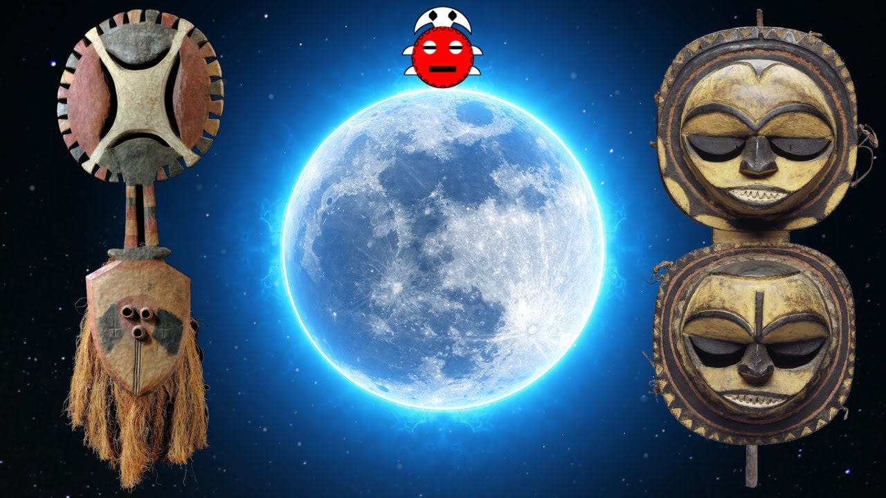 Moon Masks - African Masks - YouTube