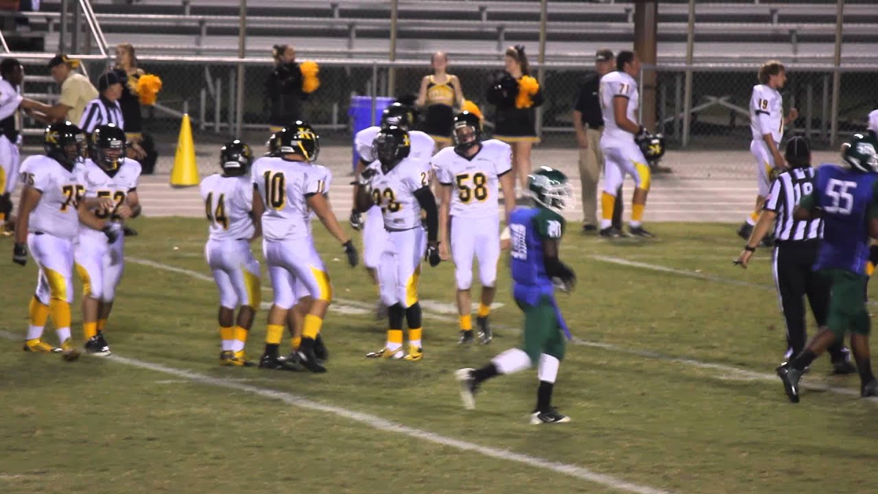 Green Run HS vs Kellam HS football 9 27 13, Part 4 - YouTube