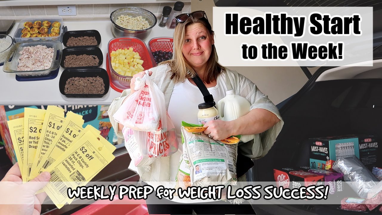Healthy Start to the Week VLOG! Weekly Prep for WEIGHT LOSS SUCCESS ...