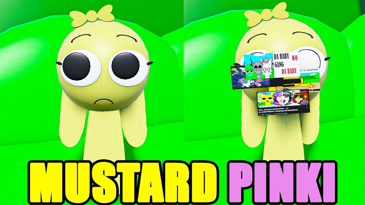 3D Sprunki RP And Animations 🟡 Mustard Pinki 🎀 Game Pass [Roblox] - YouTube