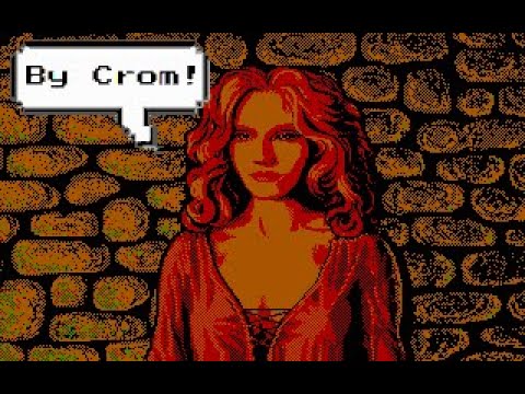 DOS CGA Defender of the Crown - Let's Play! - YouTube