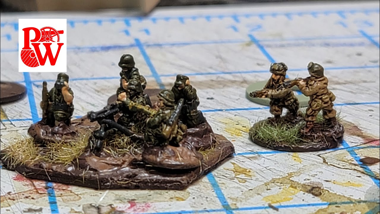 Basing 10mm for Chain of Command - YouTube