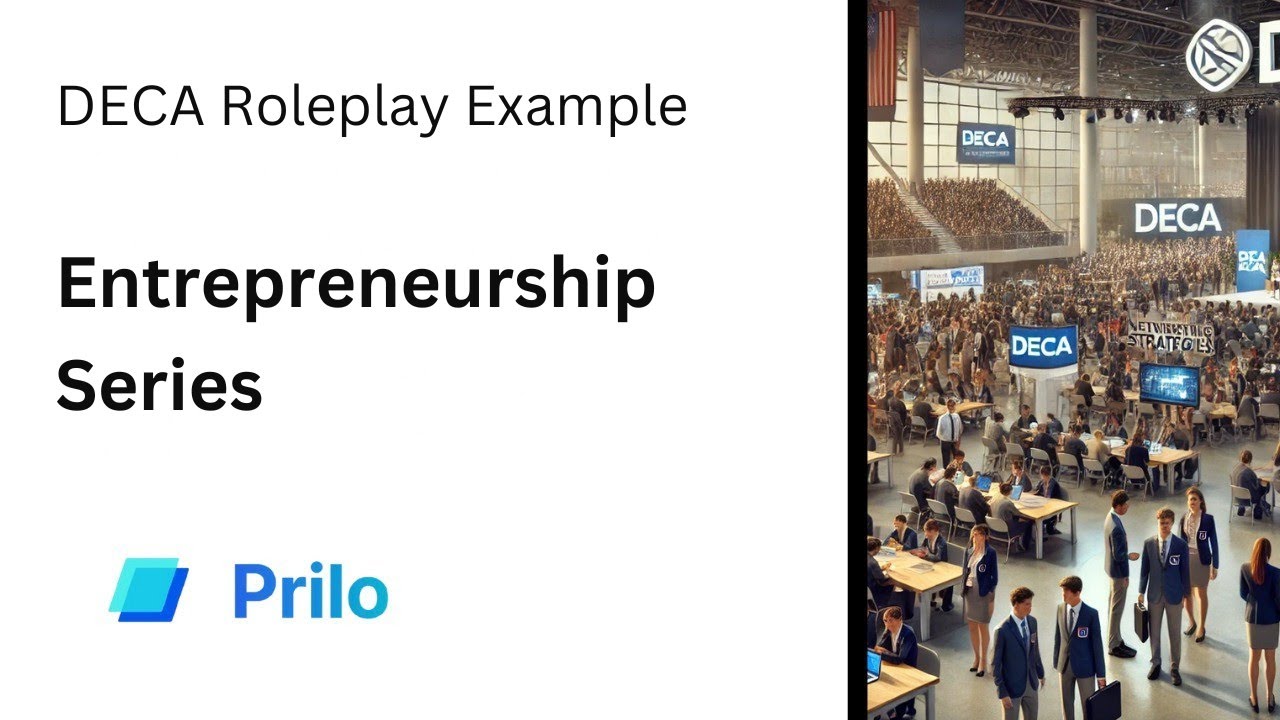 DECA ICDC Entrepreneurship Series Roleplay Example [90+ Score!] - YouTube