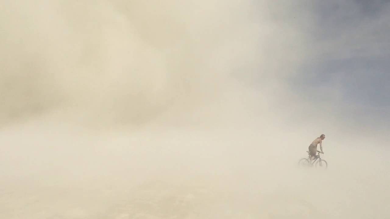 Riding Bike Through Dust Devil Sand Storm at Burning Man 2016, So You ...