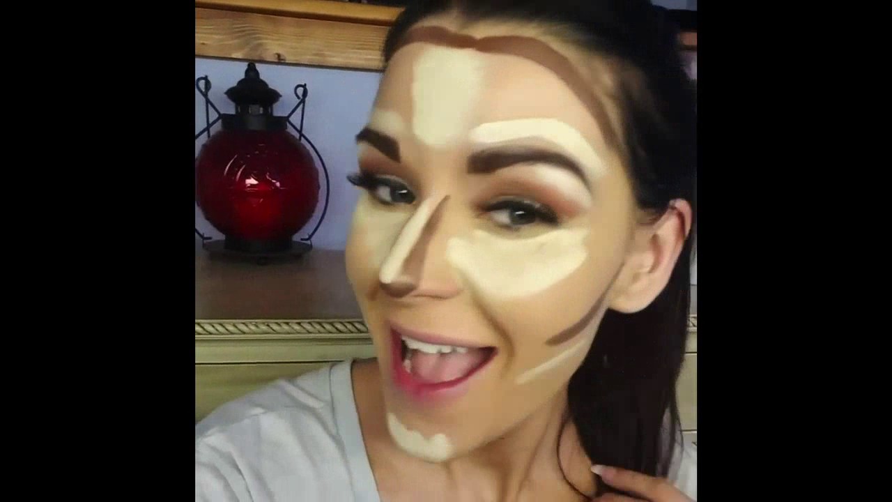 Cream Contour Tutorial - YouTube