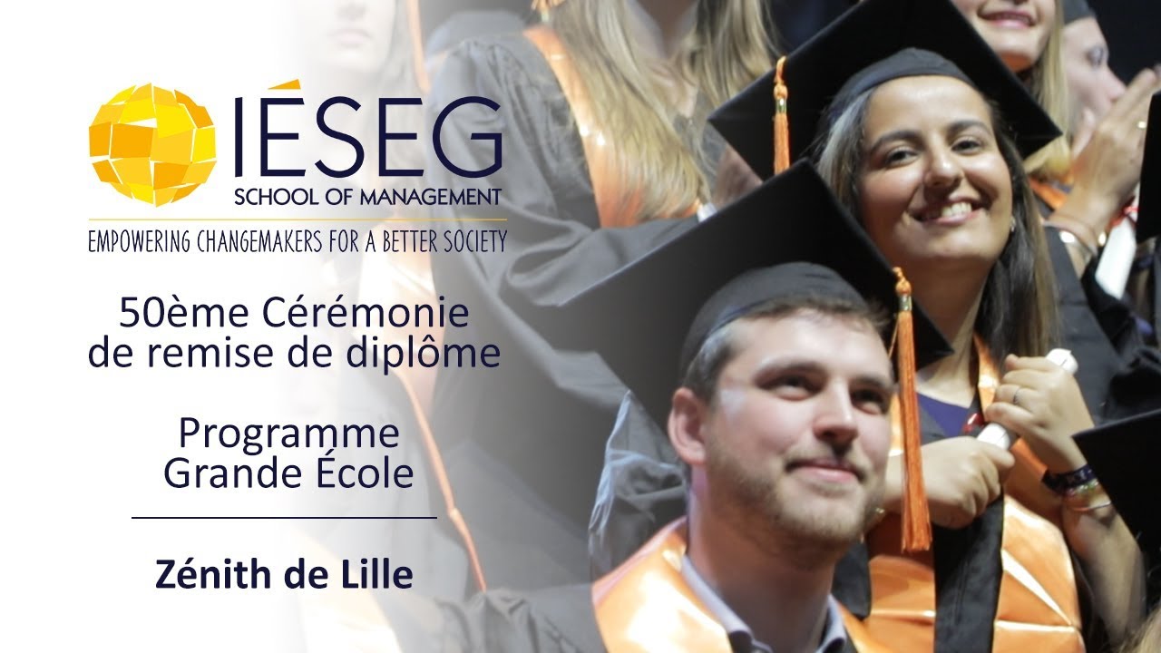 IÉSEG 2019 - 50ème Cérémonie de remise de diplôme - Programme Grande ...